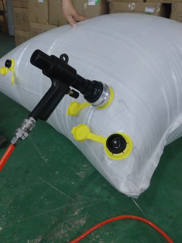 HS-1013B Lockable system gun air inflator for dunnage bag with matal ...