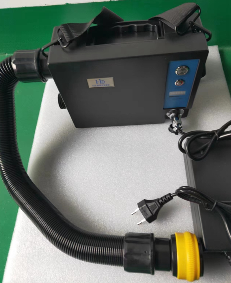 HS-8607 Super li-ion battery DC 24V air pump and blower for dunnage air ...